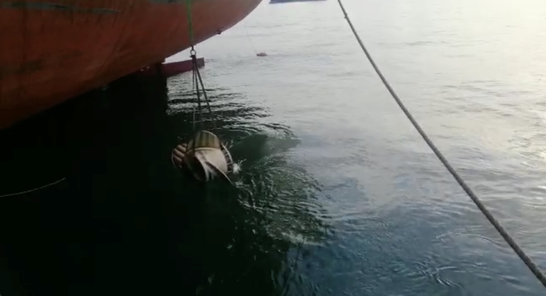 Energy-Saving Propeller Boss Cap Fins (PBCF) Installation